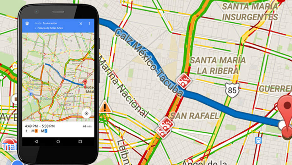 Google Maps presenta función de ubicación - La FuenteLa Fuente