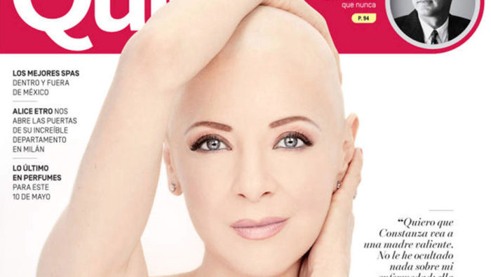 Edith González muestra su imagen en su lucha contra el cáncer - La ...