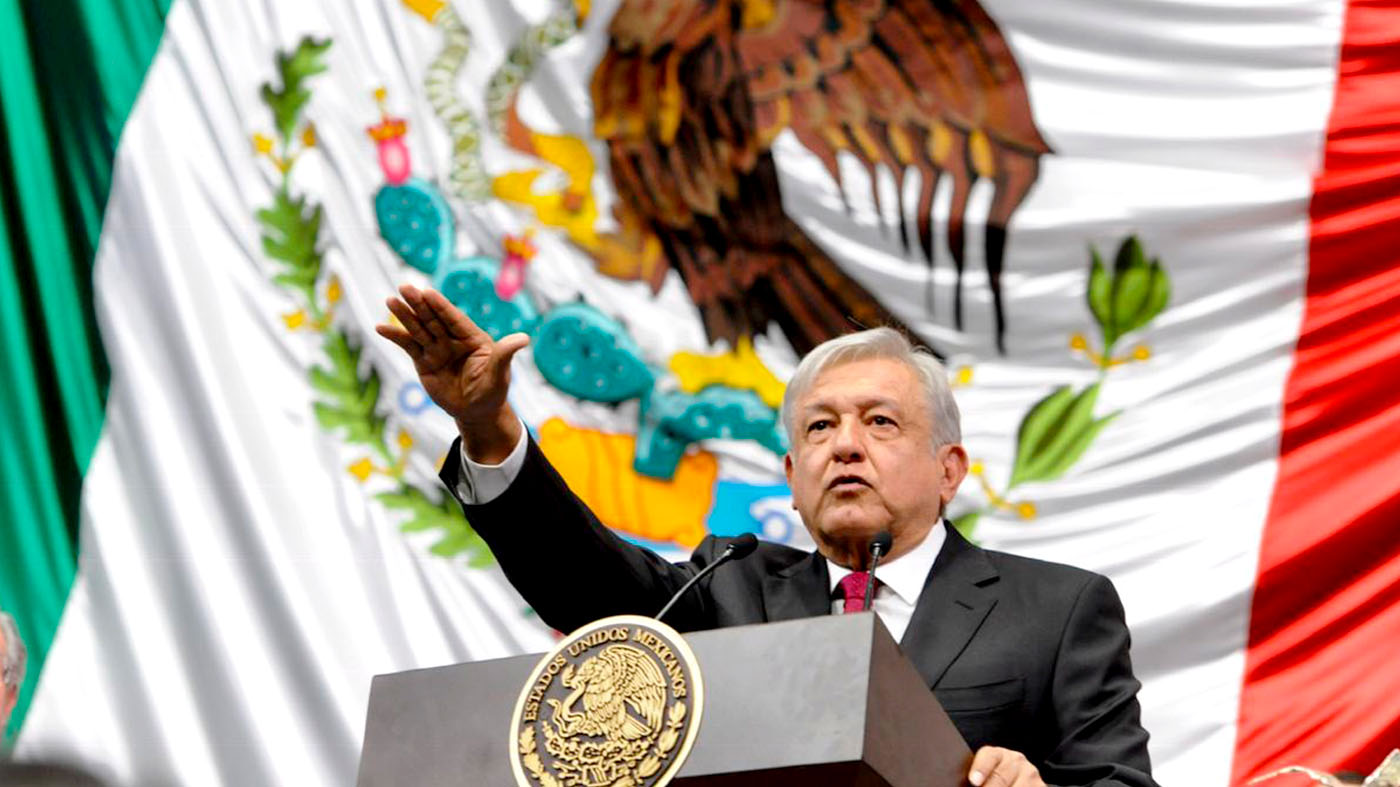 Andrés Manuel López Obrador Toma Protesta como Presidente de México ...